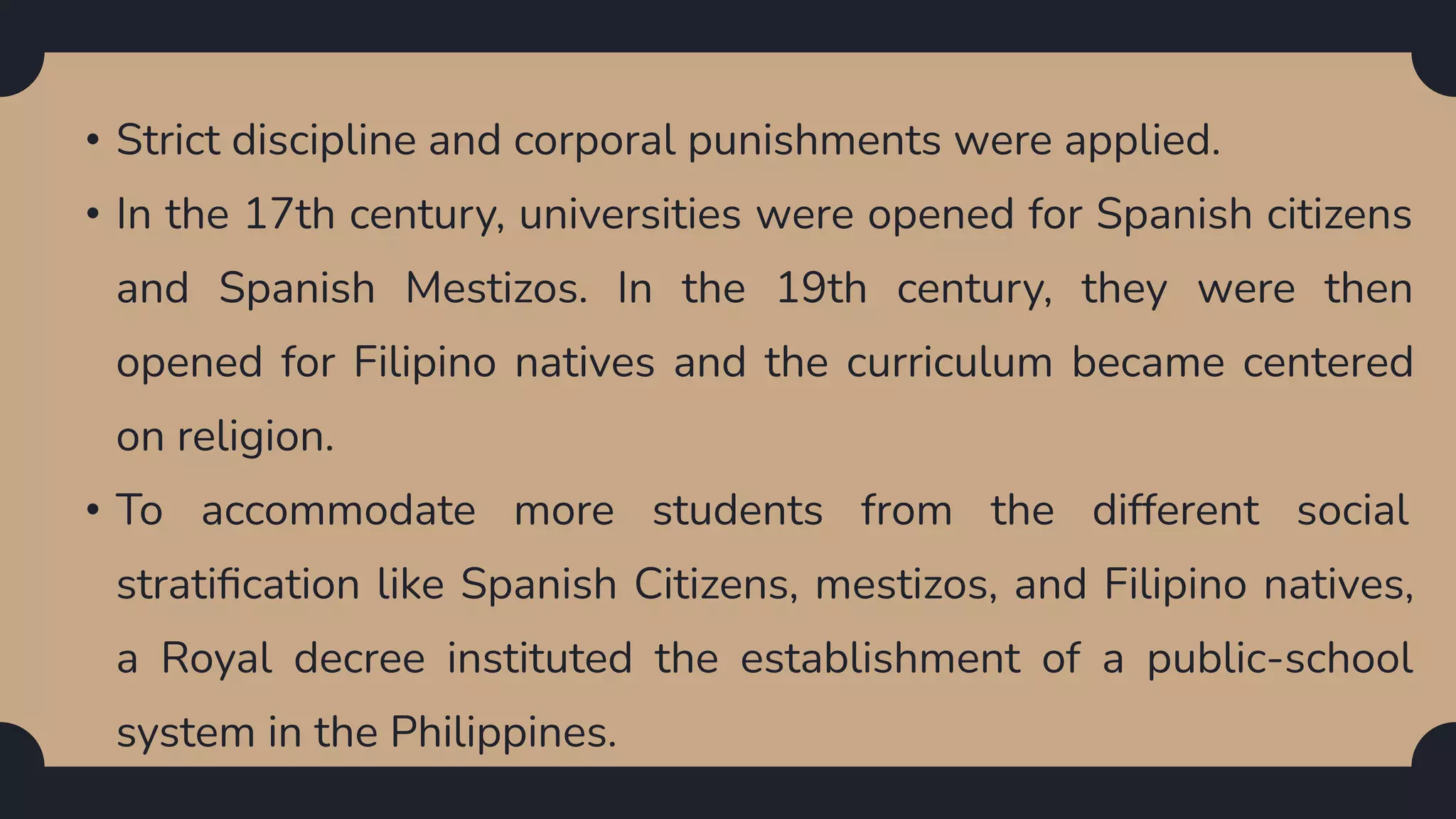 Group 2_Social education, rise of the Chinese mestizo, rise of the ...