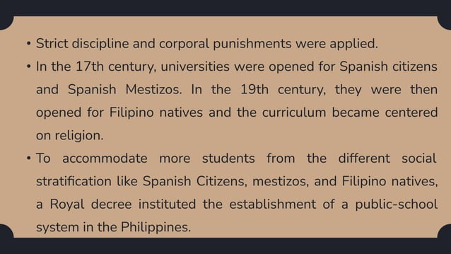 Group 2_Social education, rise of the Chinese mestizo, rise of the ...