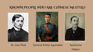 Group 2_Social education, rise of the Chinese mestizo, rise of the ...