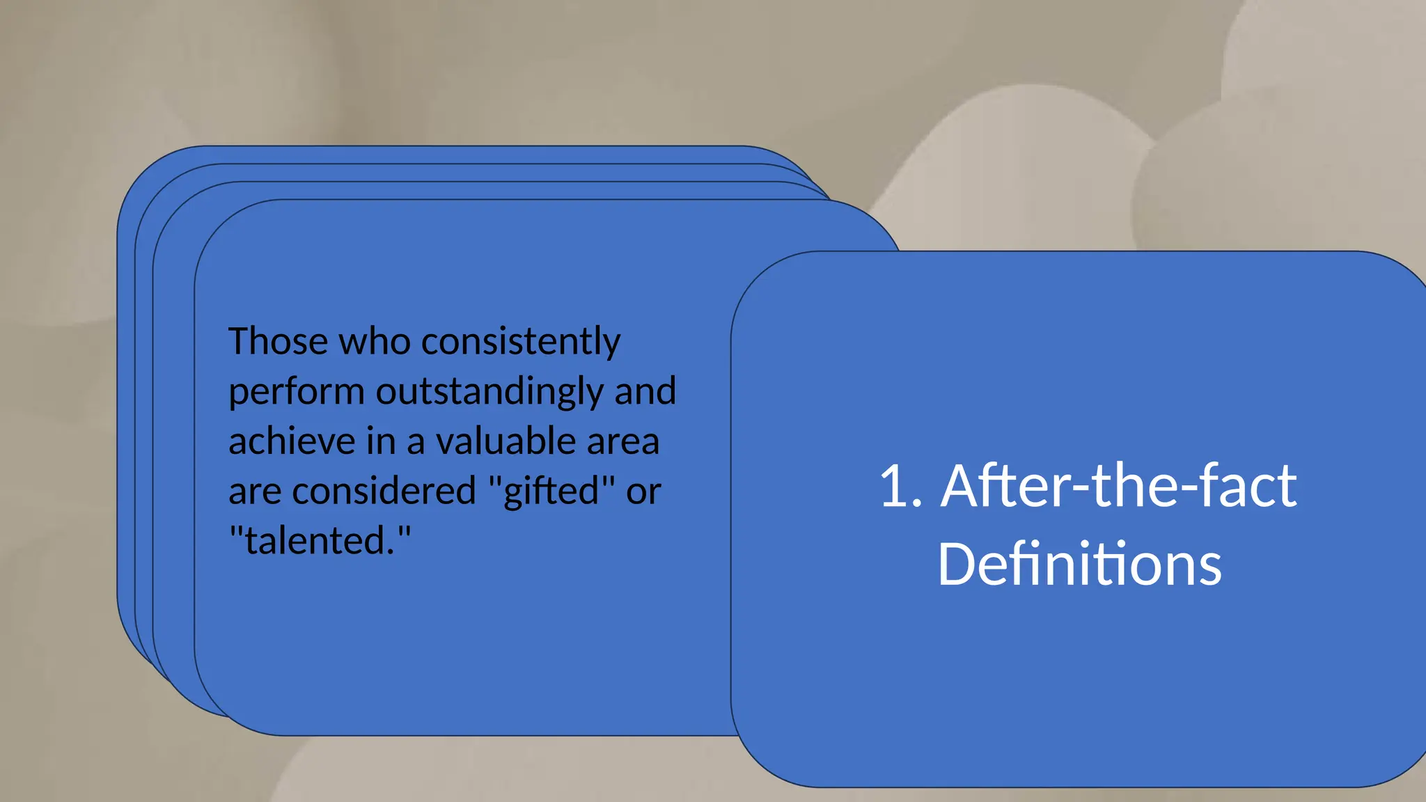 TYPES, CHARACTERISTICS, AND IDENTIFICATION OF GIFTED AND TALENTED ...