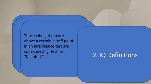 TYPES, CHARACTERISTICS, AND IDENTIFICATION OF GIFTED AND TALENTED ...