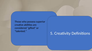 TYPES, CHARACTERISTICS, AND IDENTIFICATION OF GIFTED AND TALENTED ...