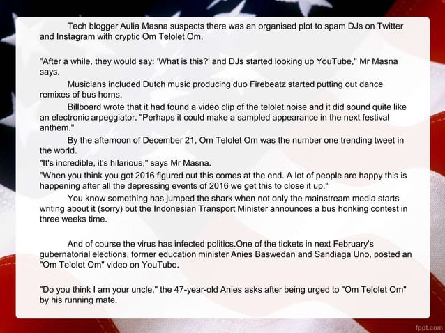 CONTOH SPOOF TEXT AND ANECDOTE TEXT WITH ANALYSIS | PPTX