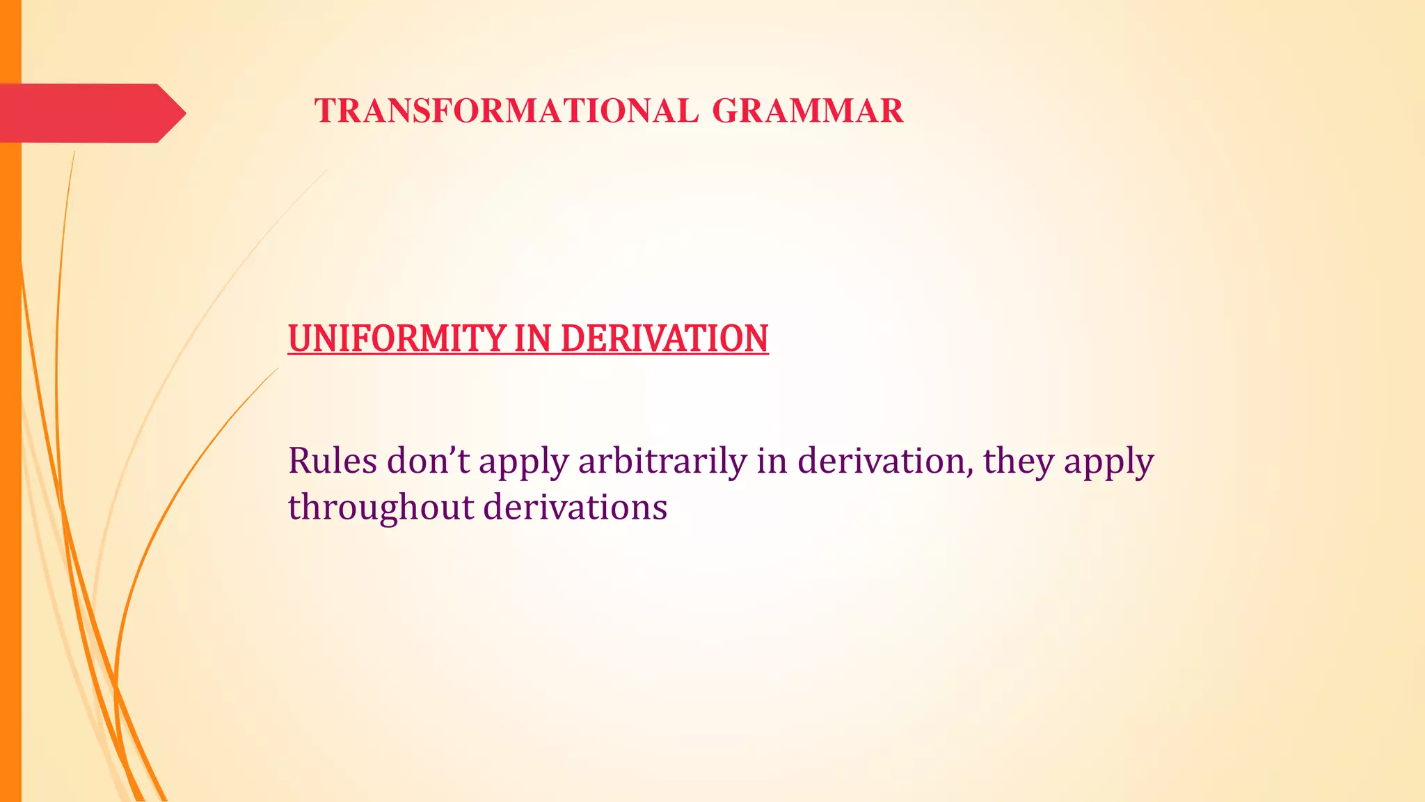 Transformational Grammar | PPTX
