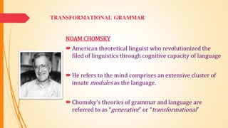 Transformational Grammar | PPTX