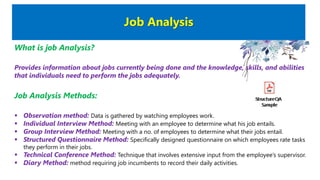 Group2_Turnover Absenteeism Job Analysis Design Enlargement Enrichment ...