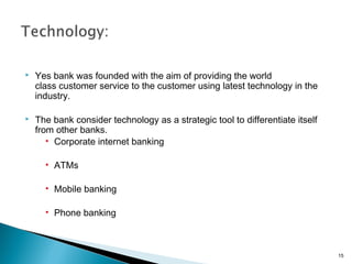 Yes Bank Growth Strategy | PPT