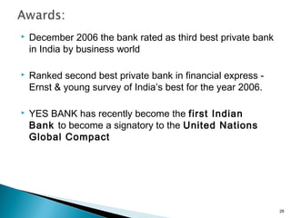 Yes Bank Growth Strategy | PPT