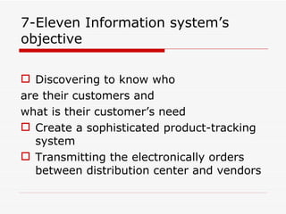 Case study Seven Elevent | PPT | Grocery Shopping | Shopping