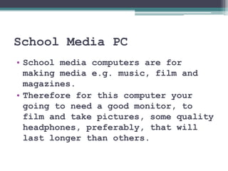 Computers for Scenarios | PPT