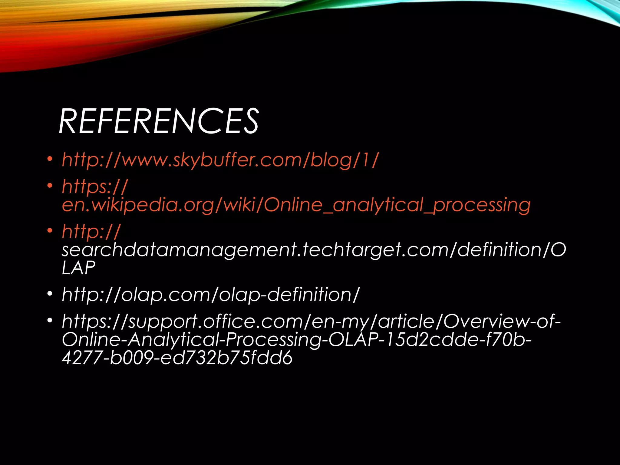 OLAP | PPT