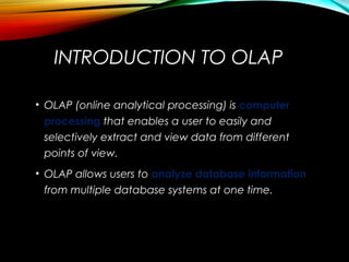 OLAP | PPT