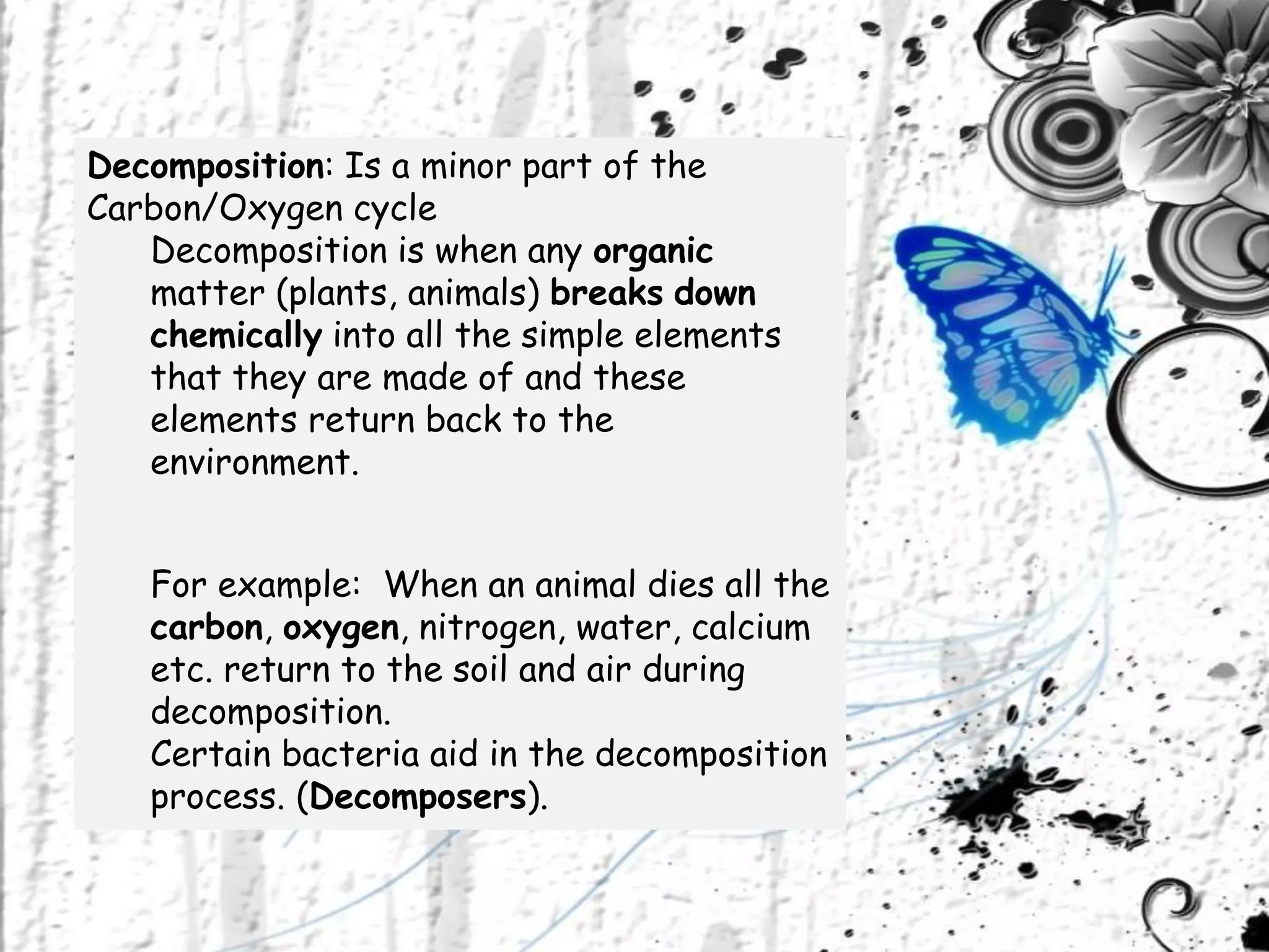 BIO GEO CHEMICAL CYCLE | PPT