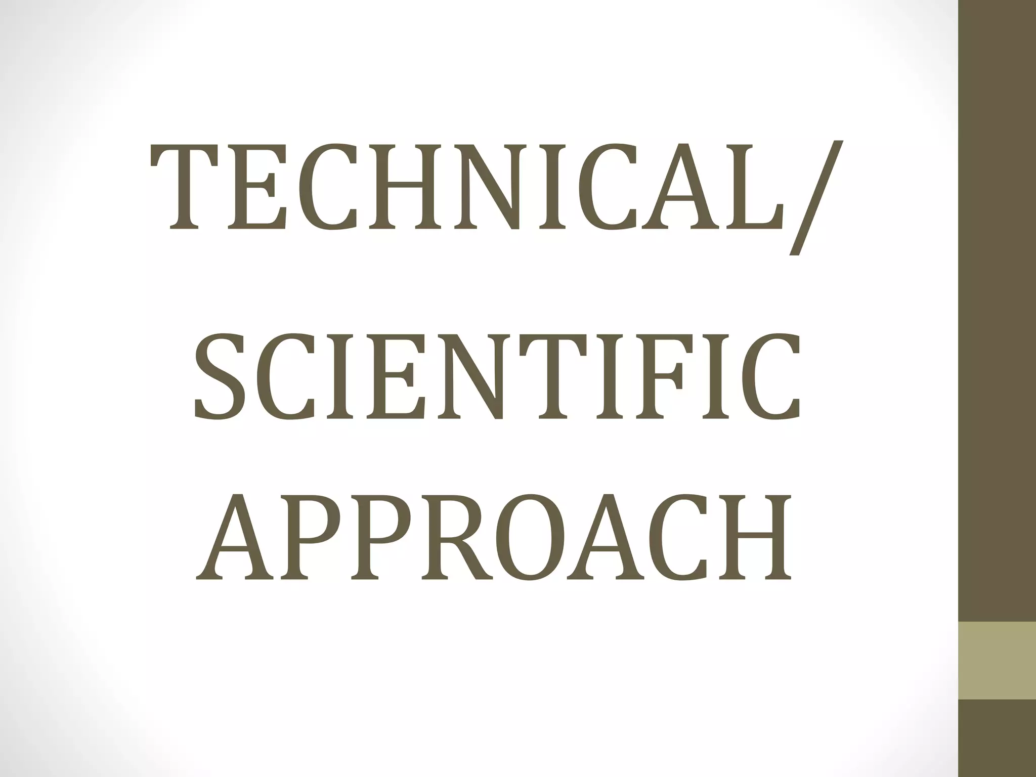 Group 3.1 technical_scientific_approach | PPTX
