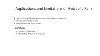 Hydraulic Ram Project | PPTX