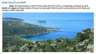 LAND, AIR AND WATER; THE PHYSICAL WORLD | PPTX