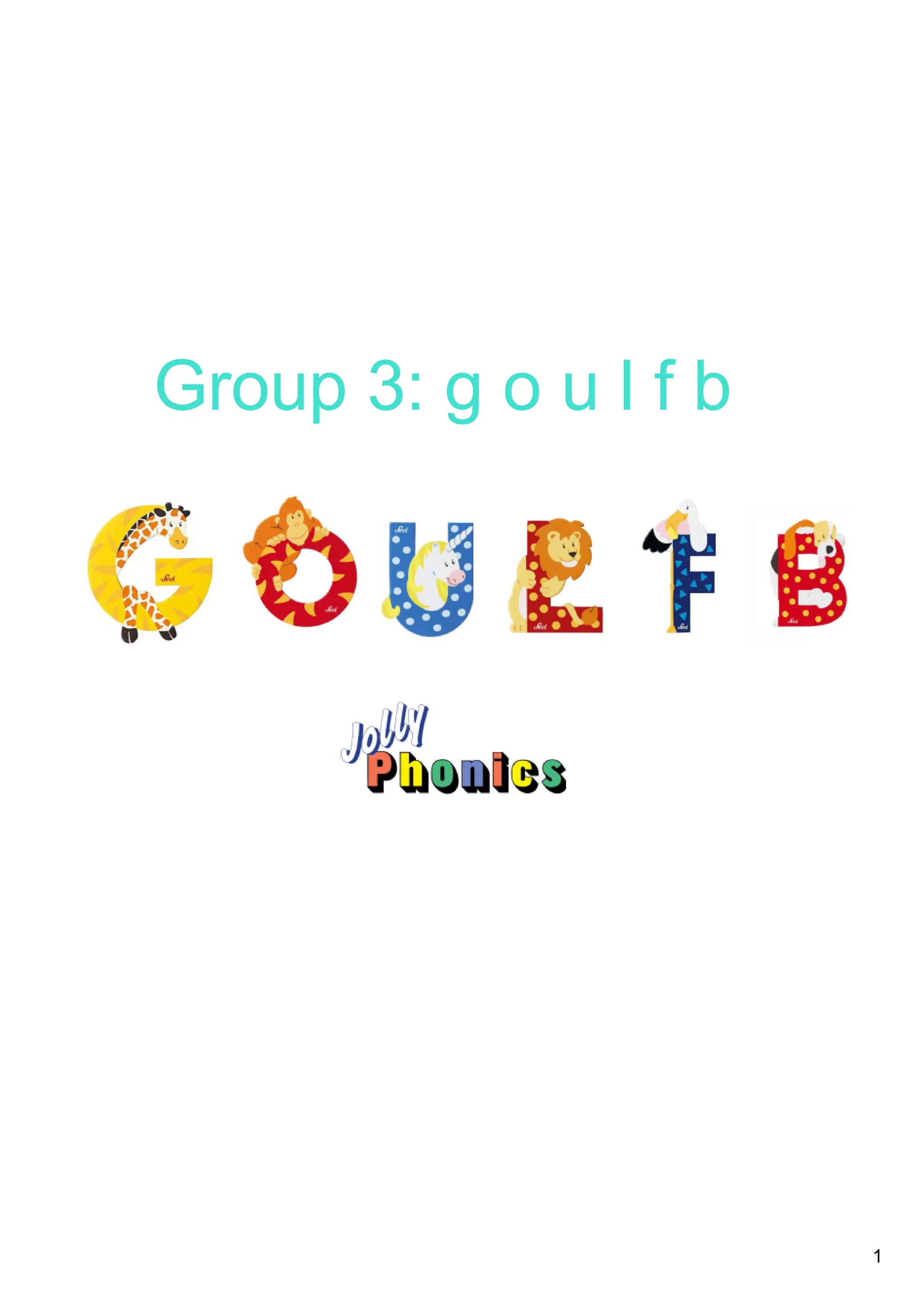 Group 3 - G O U L F B Sound | PDF