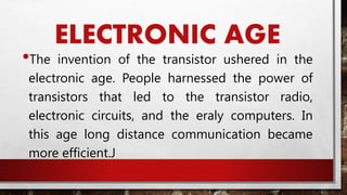 Timeline - Evolution of Media | PPTX