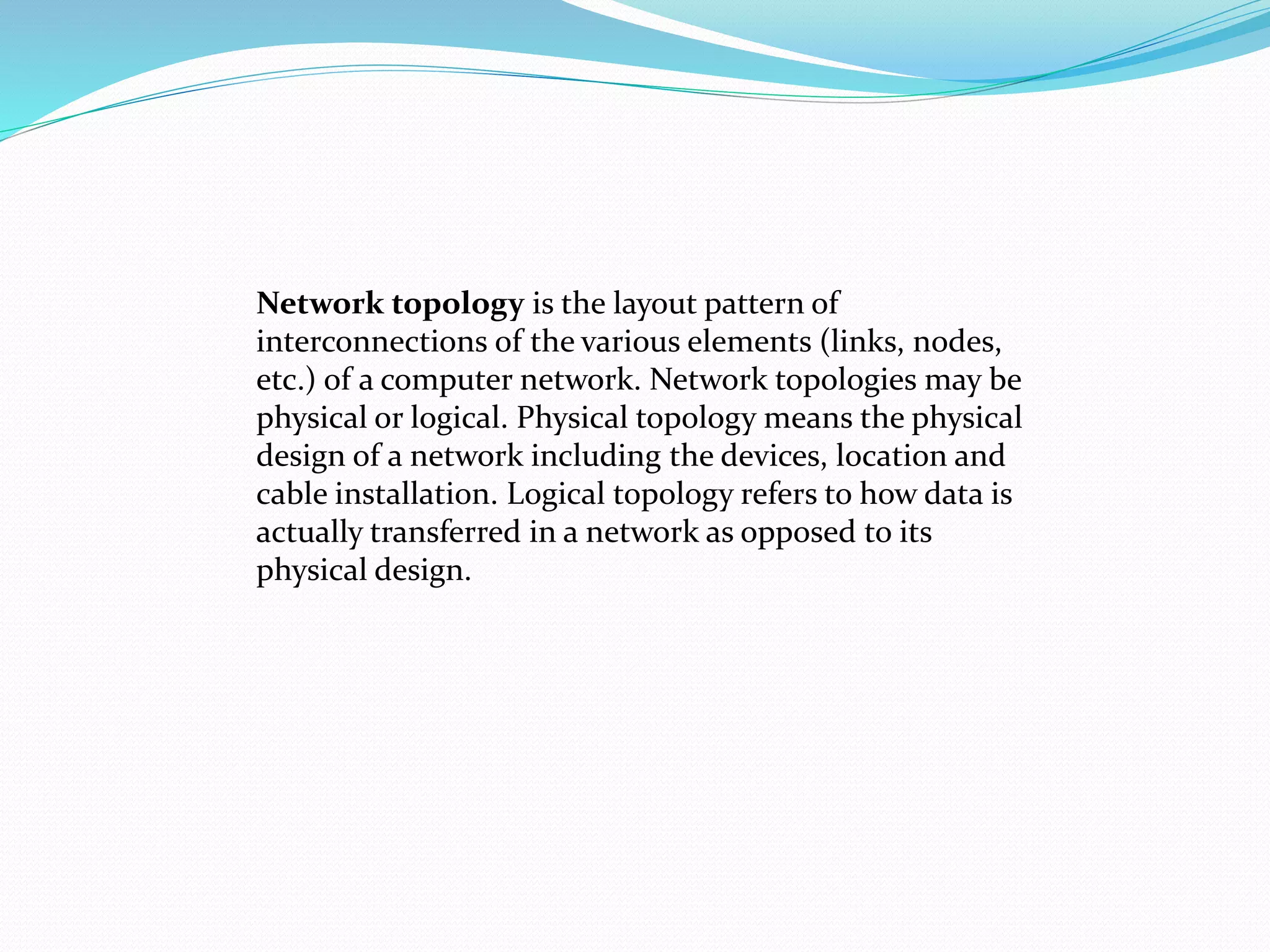 Types Of Networks | PPSX | Computer Networking | Computing