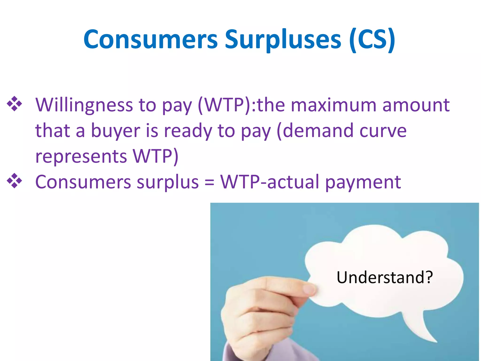 Consumer Surplus | PPTX