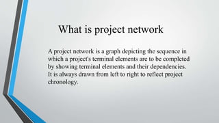 Project Network project approaches and rules | PPTX