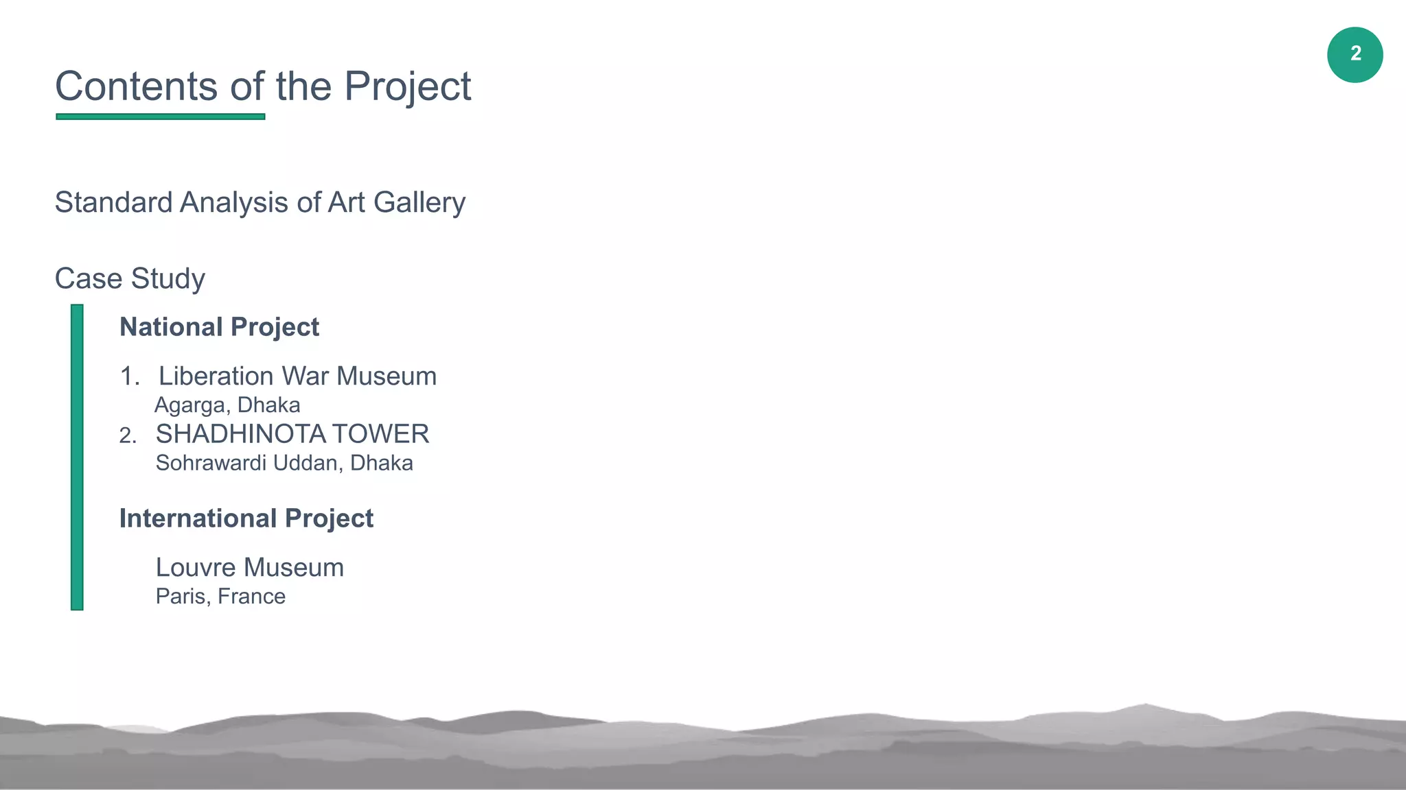 Art Gallery Case Study | PPT