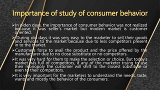 consumer behavior and utility maximization | PPTX