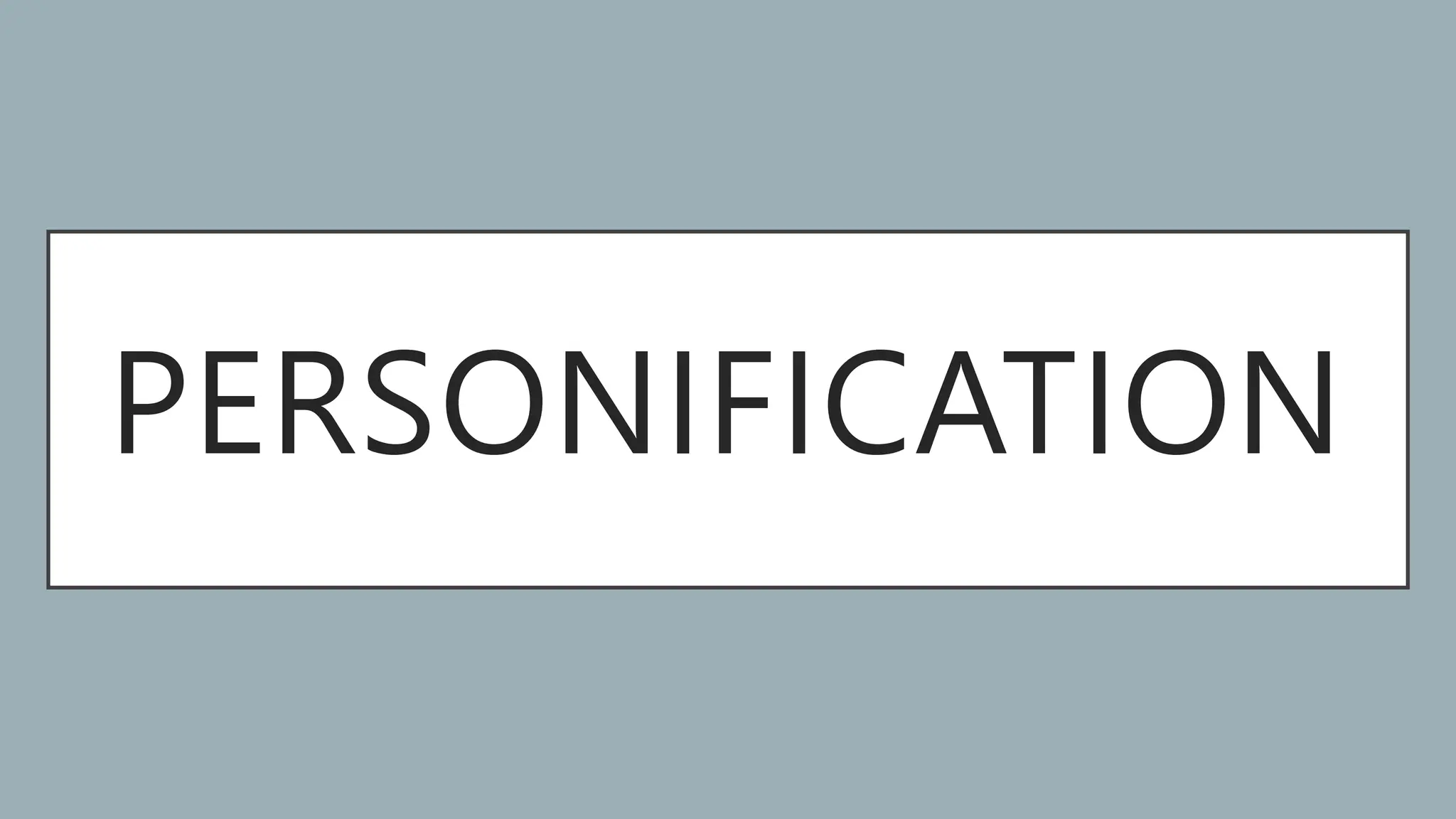 G10 LESSON SYMBOLISM AND PERSONIFICATION | PPTX