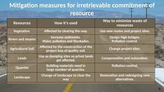 Environmental impact statement 105 km highway corridor in the state of ...