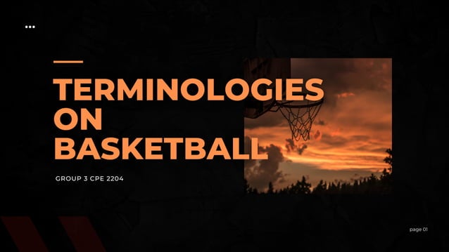 Basketball Terminologies PowerPoint presentation | PDF | Basketball ...