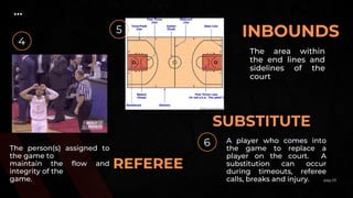 Basketball Terminologies PowerPoint presentation | PDF