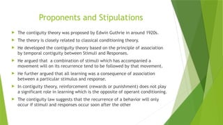 Business Negotiation module: Contiguity theory .pptx