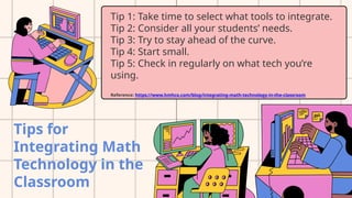 Powerpoint Presentation- Technology Integration in Teaching Math | PPTX