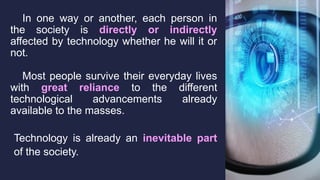 WHEN THE TECHNOLOGY AND HUMANITY CROSS.. | PPTX