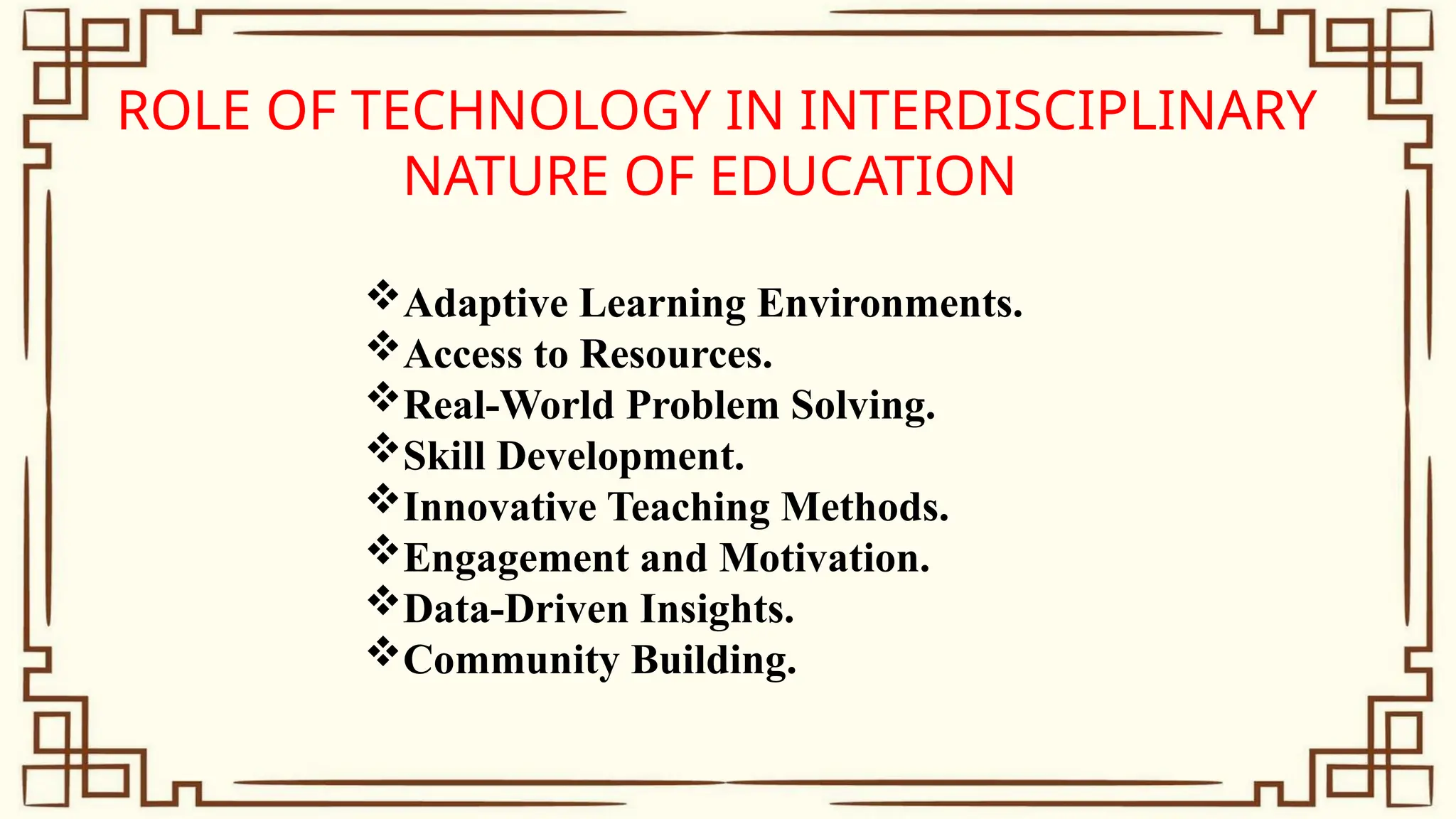 INTERDICIPLINARY NATURE OF EDUCATION BY PRALAY SARKAR | PPTX