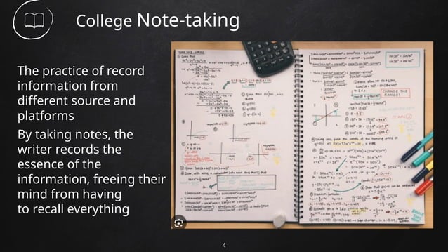 Group 3- College note-taking presentation | PPT