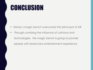 Group3 disney's magic bench | PPT
