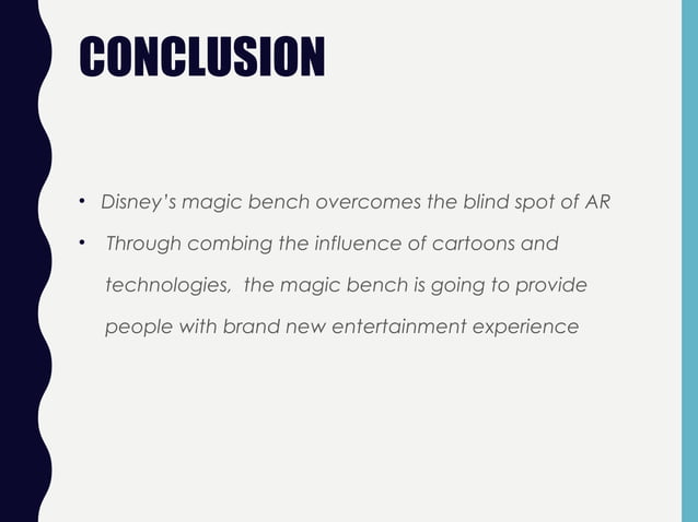 Group3 disney's magic bench | PPT