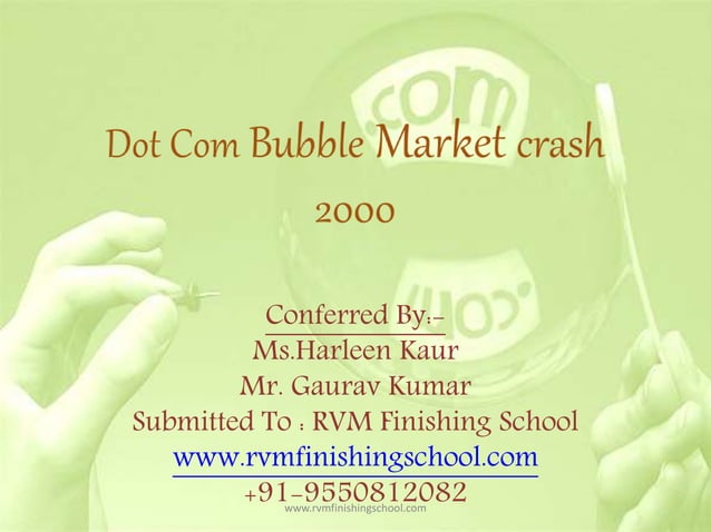 IT bubble Crash | PPT