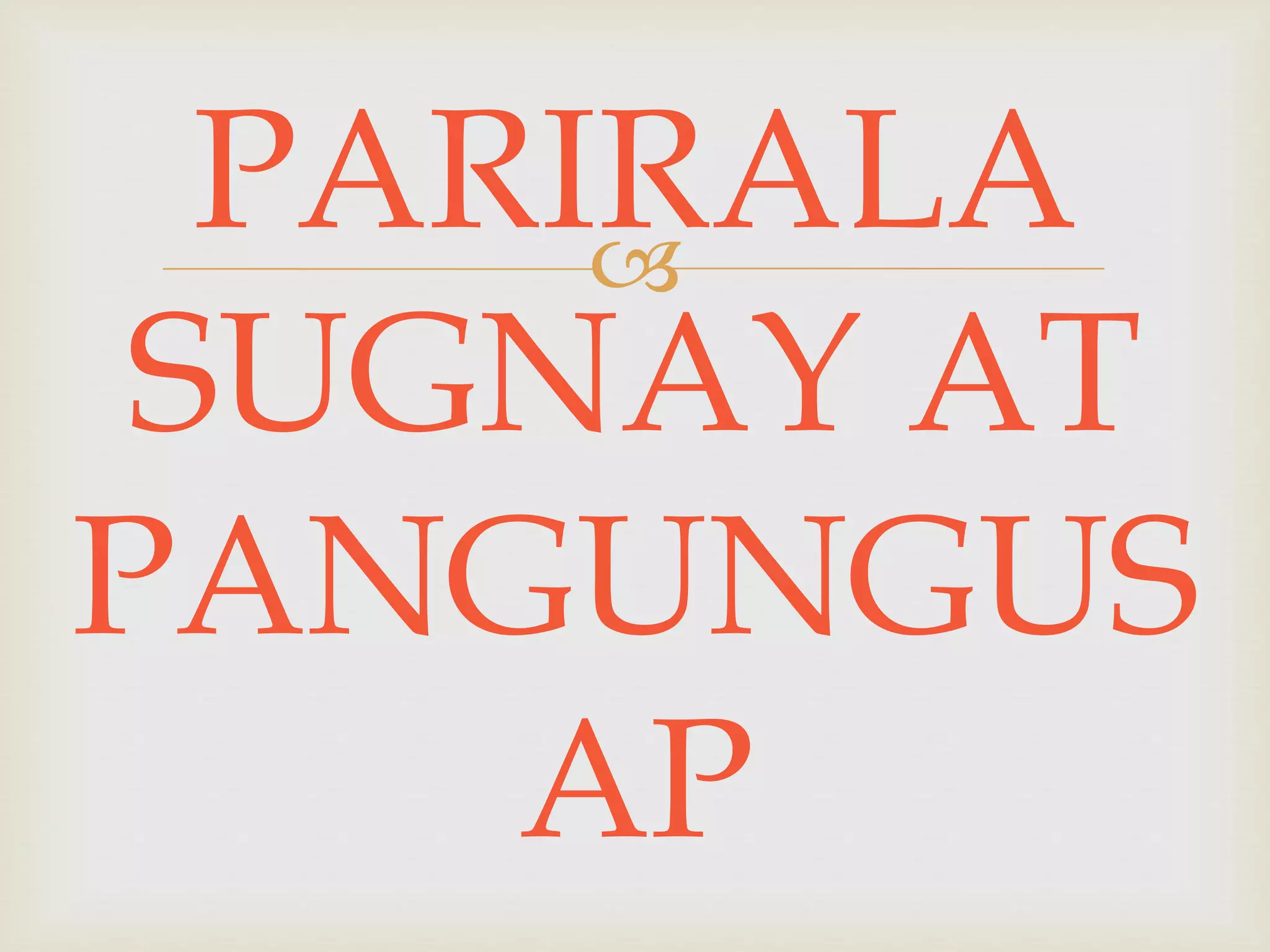 Group 3 parirala sugnay at pangungusap | PPTX