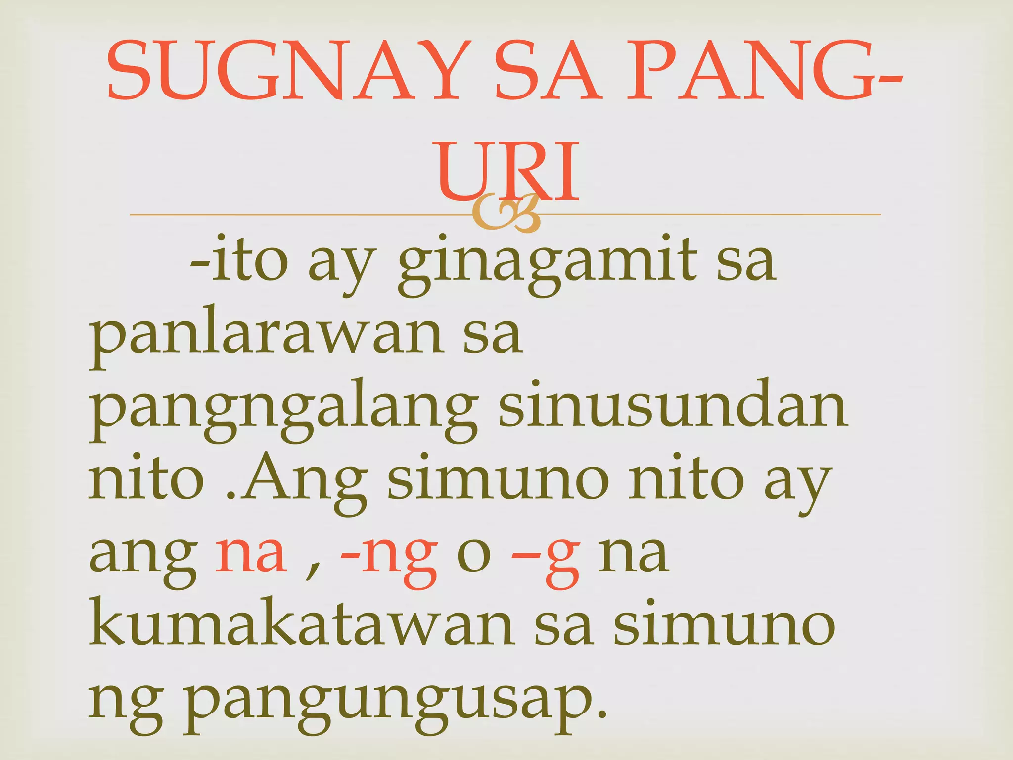 Group 3 parirala sugnay at pangungusap | PPTX