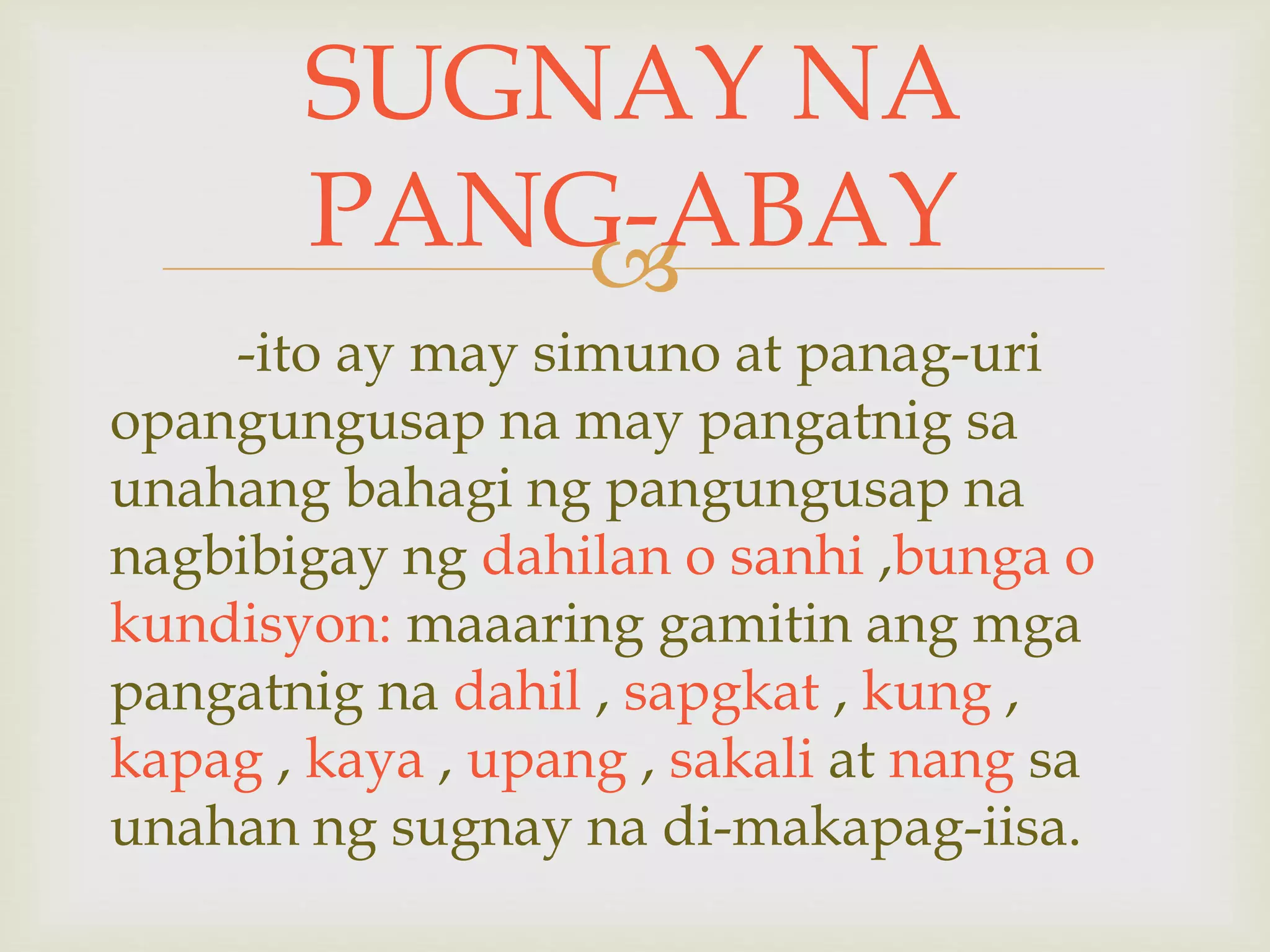 Group 3 parirala sugnay at pangungusap | PPTX