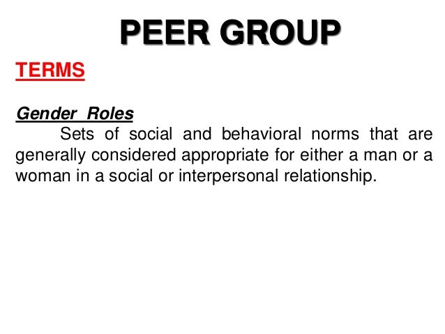 Peer Group (Group 3)