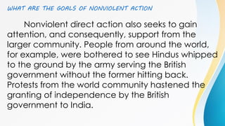 Promoting Nonviolence PPT | PDF