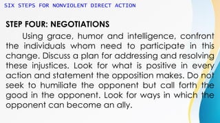 Promoting Nonviolence PPT | PDF