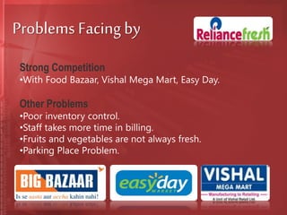 Reliance Fresh - Marketing Communication | PPTX