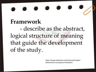 Research: Chapter One | PPT