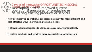 SOEN PRESENTATION for Needs and Opportunities | PPTX