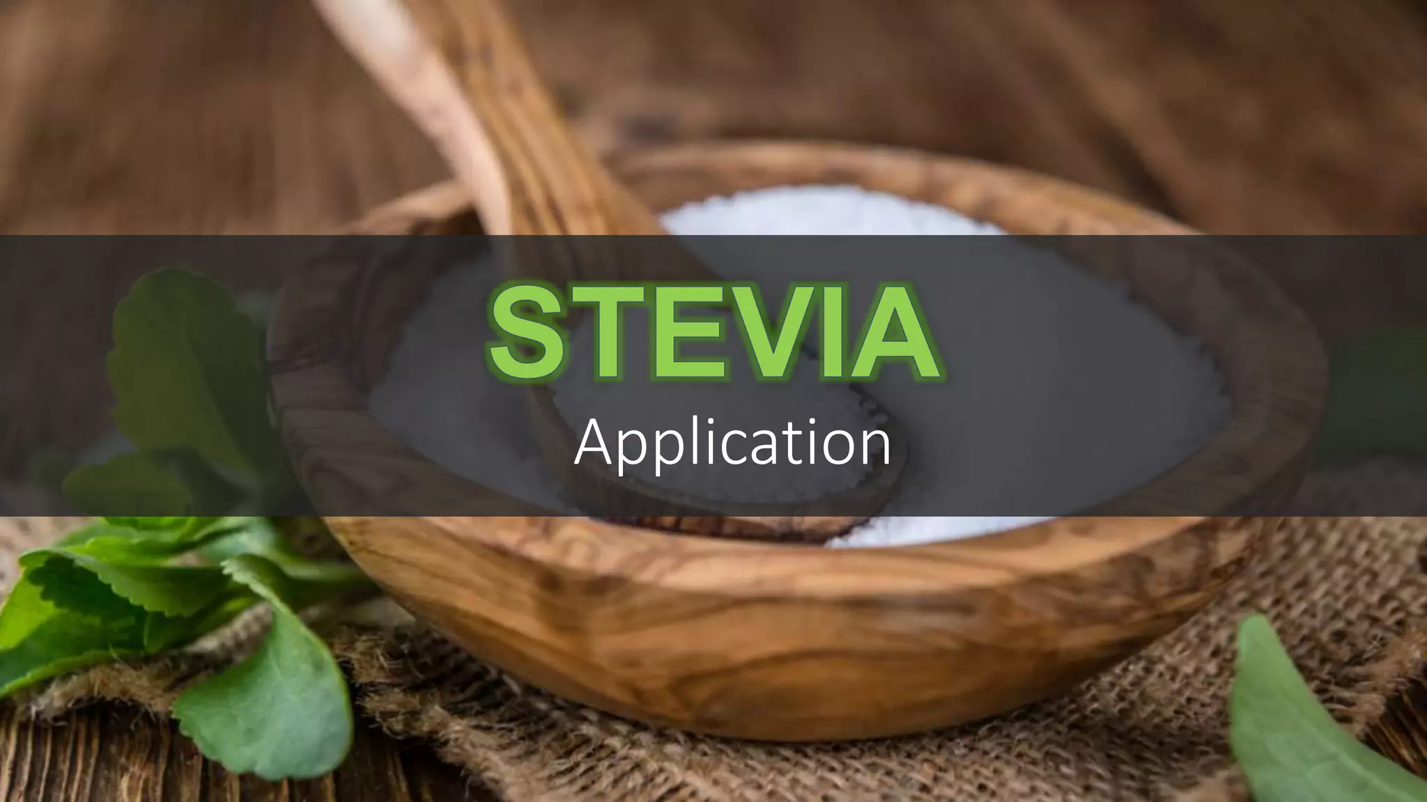 Stevia | PPTX