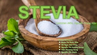 Stevia | PPTX